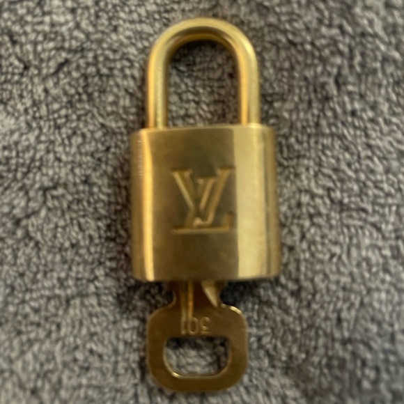 Louis Vuitton | Accessories | Authentic Louis Vuitton Lock With Key 3 ...
